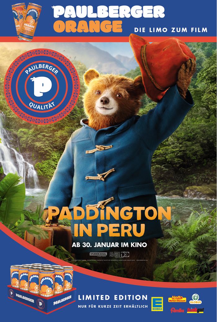 PAULBERGER Orange x PADDINGTON IN PERU