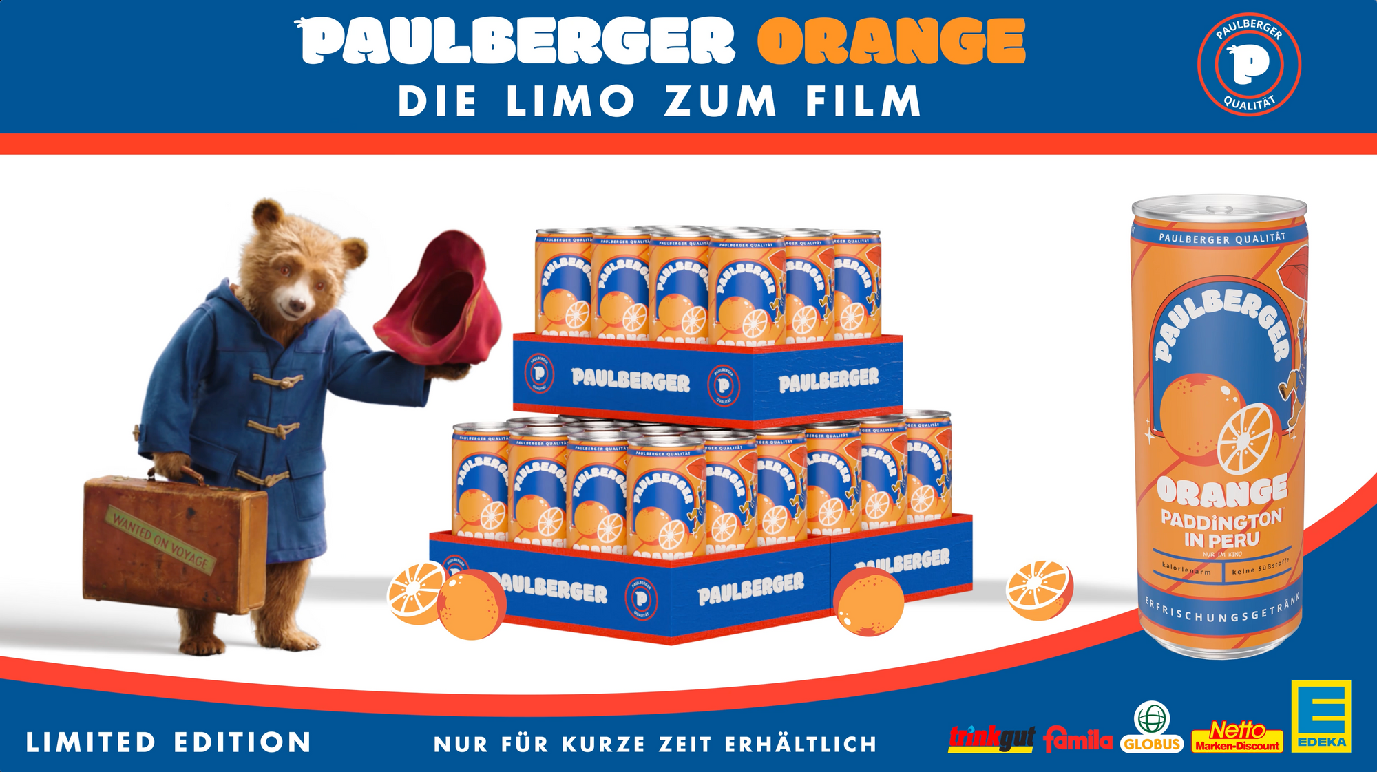 PAULBERGER Orange x PADDINGTON IN PERU